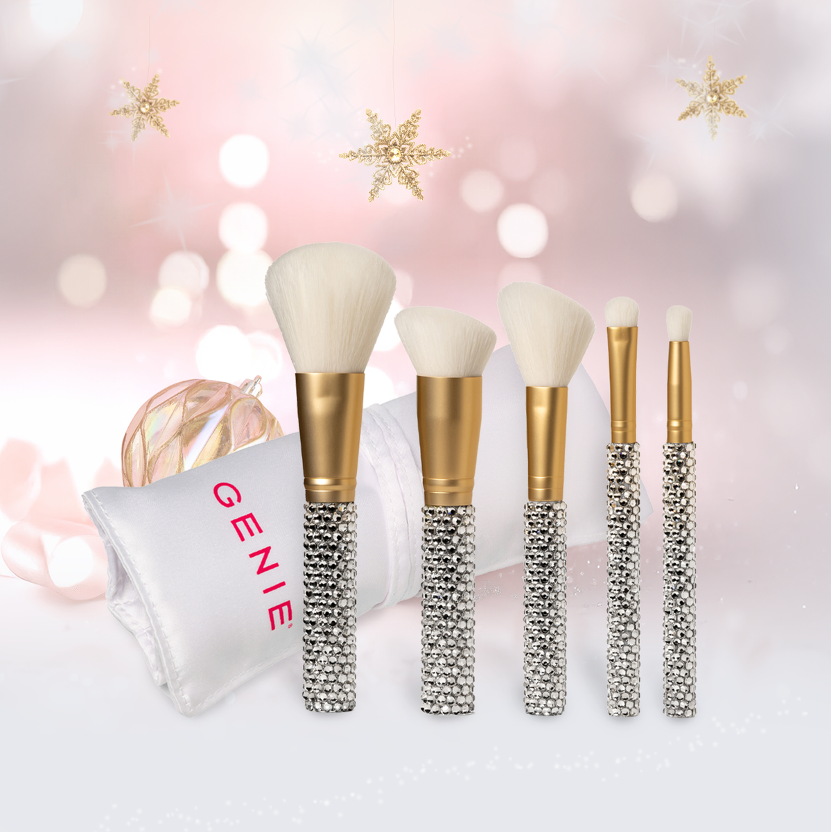 Tinsel & Diamonds Brush Collection – Genie Beauty Products